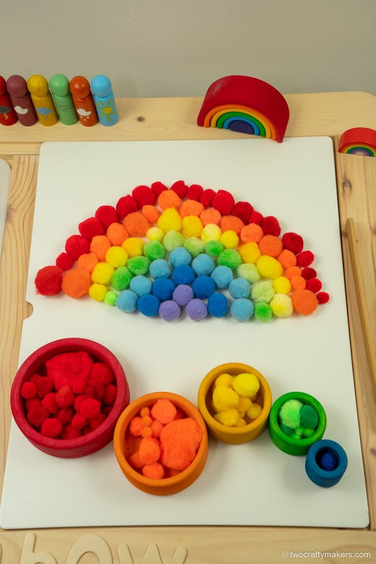 5 Awesome Rain Sensory Bin Ideas - Two Crafty Makers