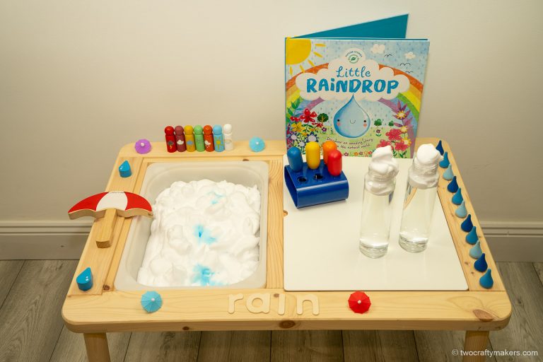 5 Fun Weather Sensory Bin Ideas! - Two Crafty Makers