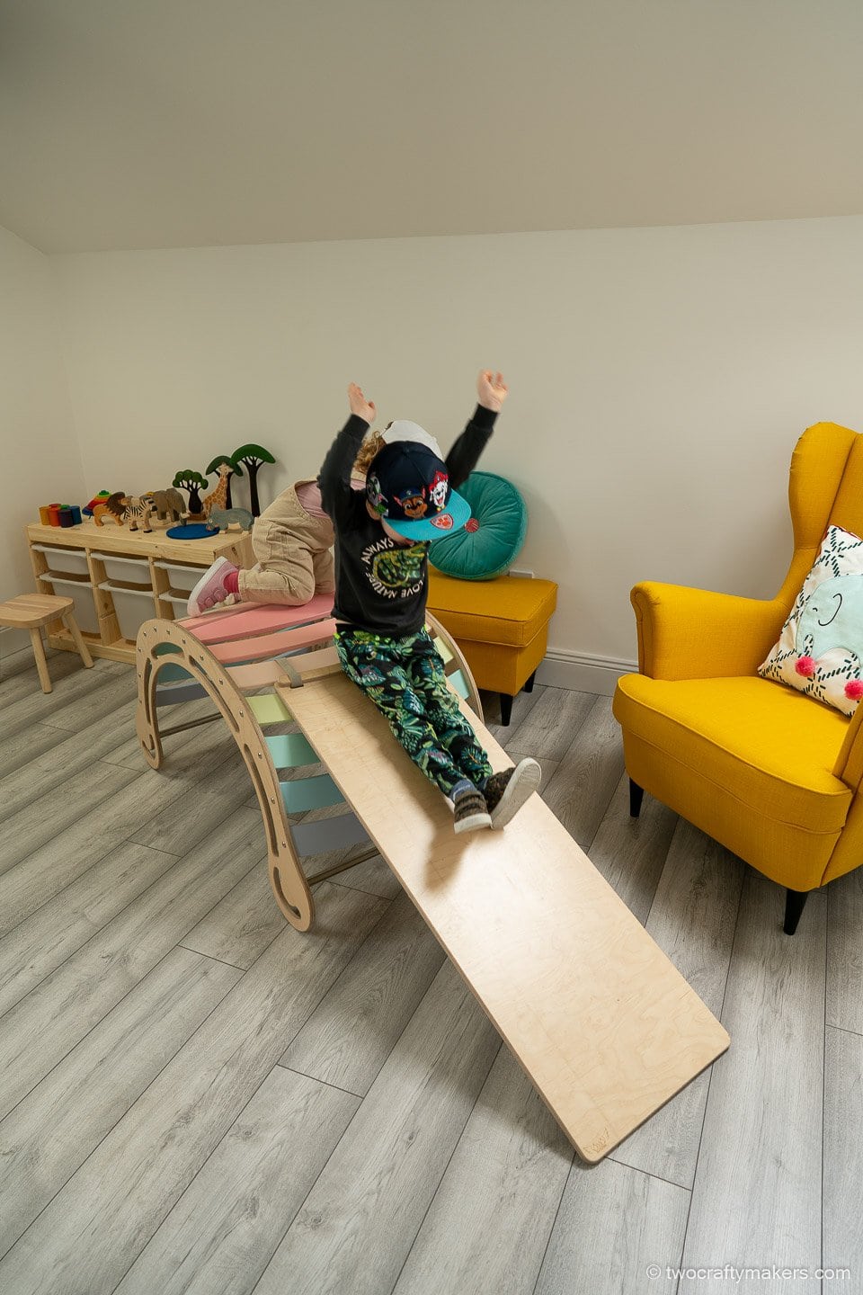 Pikler Climbing Arch: 7 awesome play ideas! - Two Crafty Makers