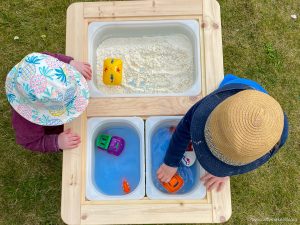 15 Brilliant Ikea Flisat Sensory Table Hacks (2023) - Two Crafty Makers
