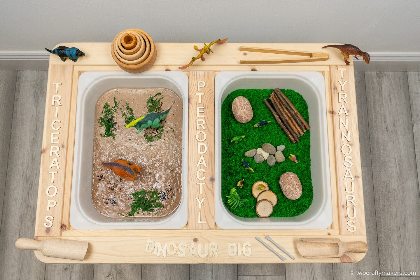 15 Brilliant Ikea Flisat Sensory Table Hacks (2023) - Two Crafty Makers